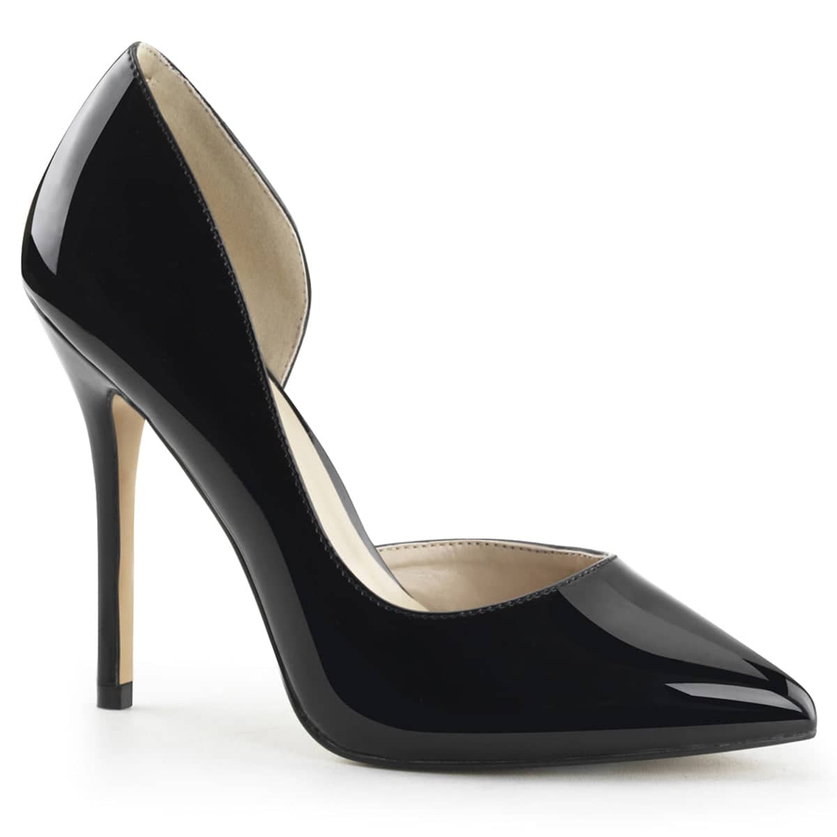 AMUSE-22 D'Orsay Heels - Stiletto Heels - Pleaser at BananaShoes